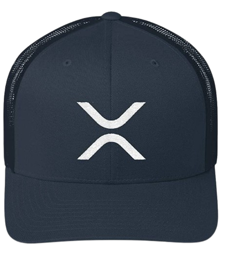 XRP Logo Trucker Hat – tothemooncaps