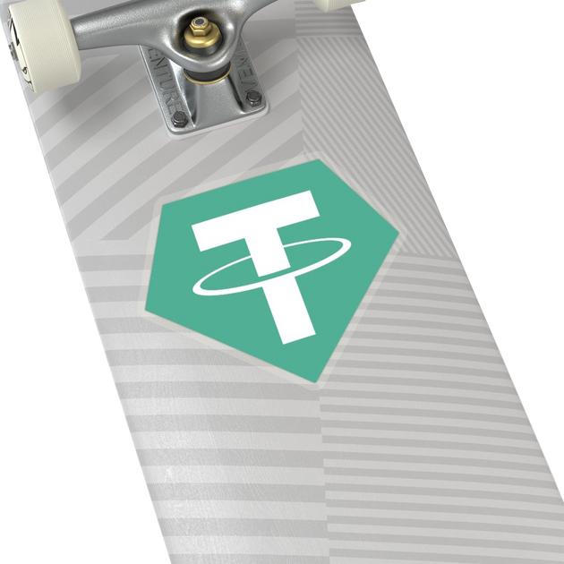 Tether Symbol Sticker – tothemooncaps